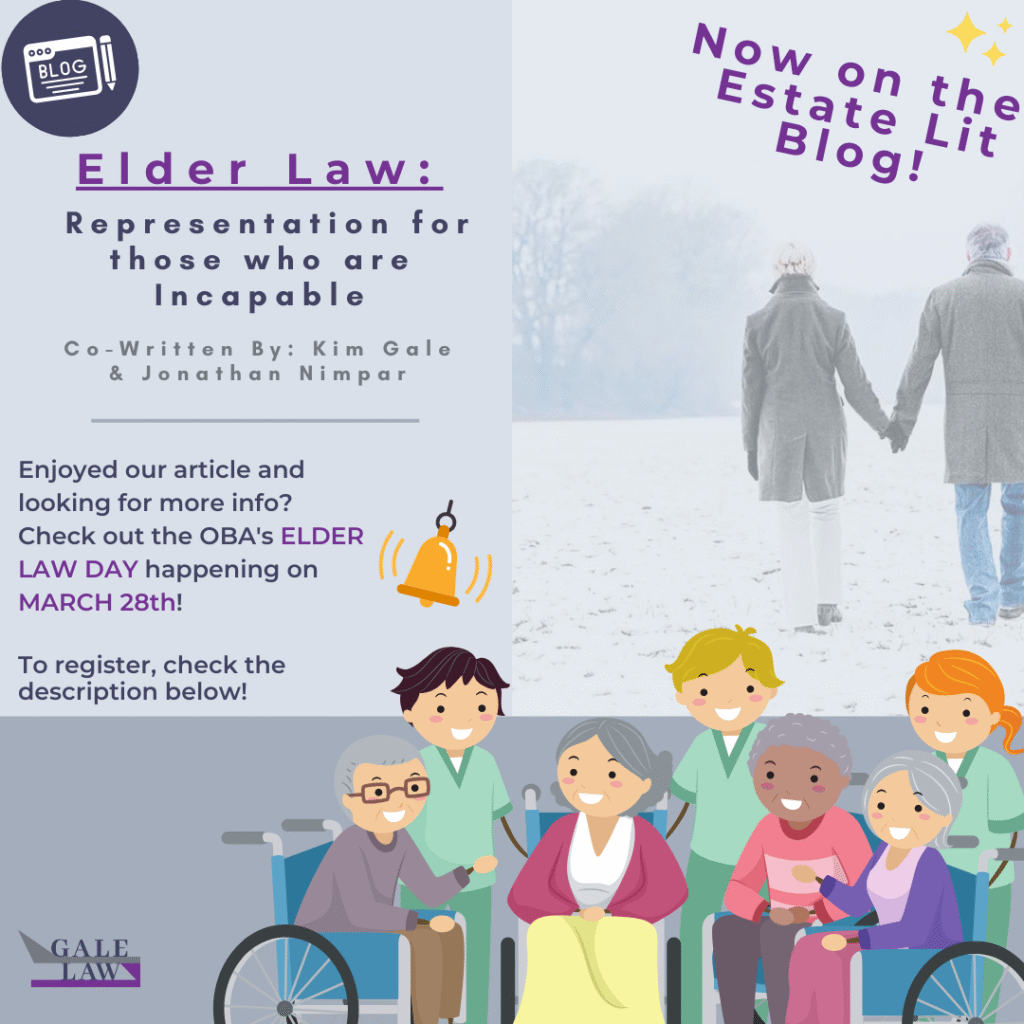 Elder Law: Representation for those who are Incapable - Gale Law ...